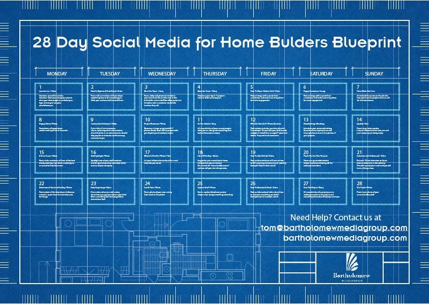 Social Media Blueprint For Home Builders - Bartholomew Media Group